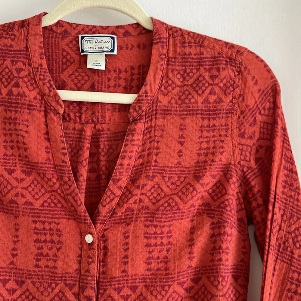 Lucky Brand | Tops | Peter Dunham By Lucky Brand Button Down Long ...